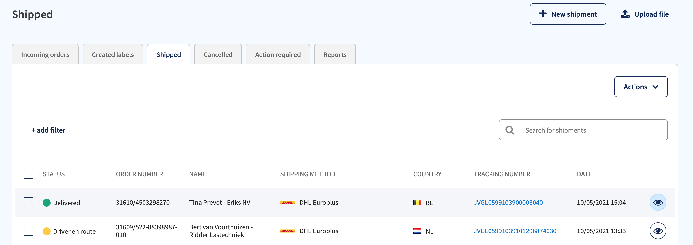 How to create a return – Sendcloud Help Center